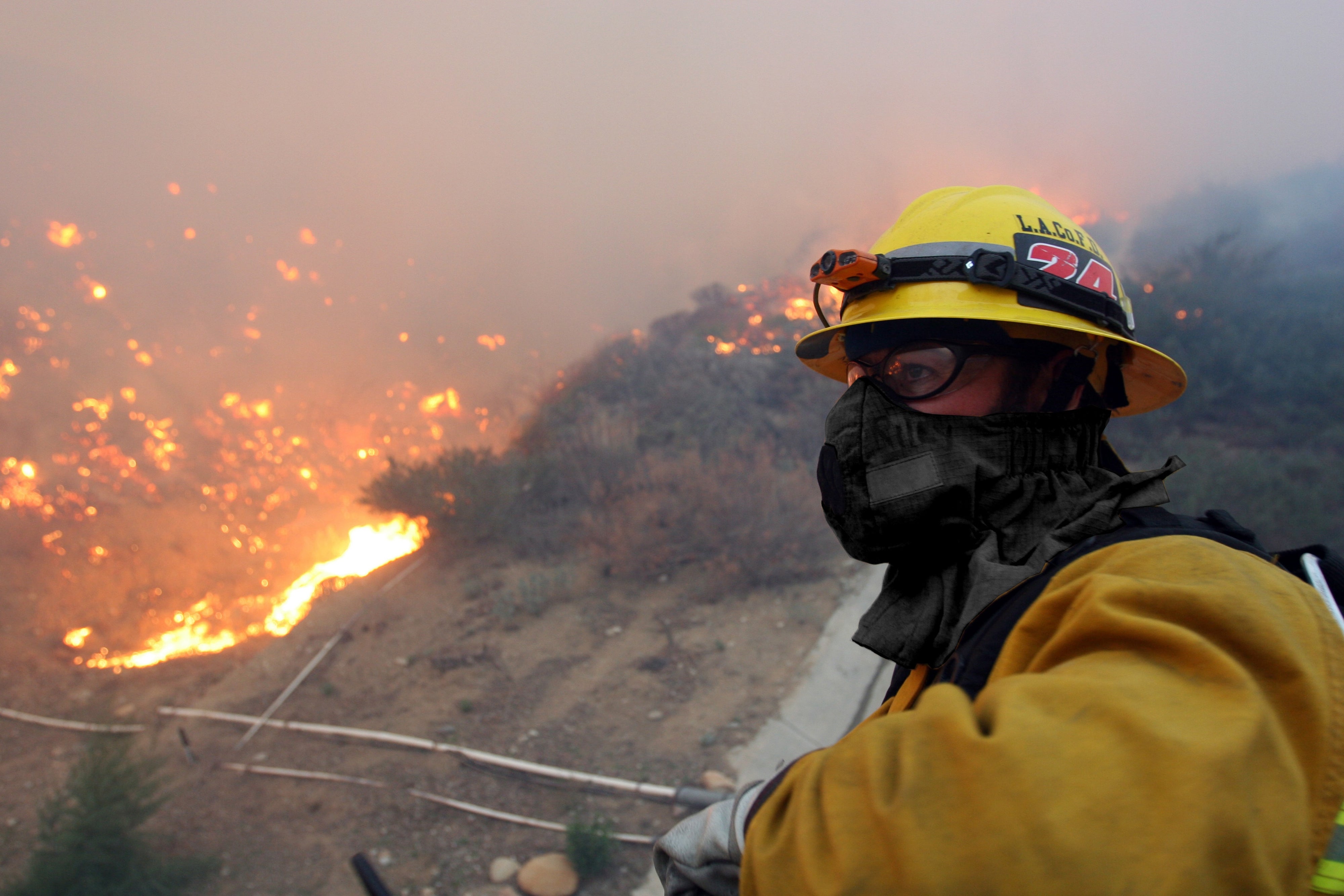 Face Masks & Helmet Shrouds | California | Hot Shield® — Hot Shield