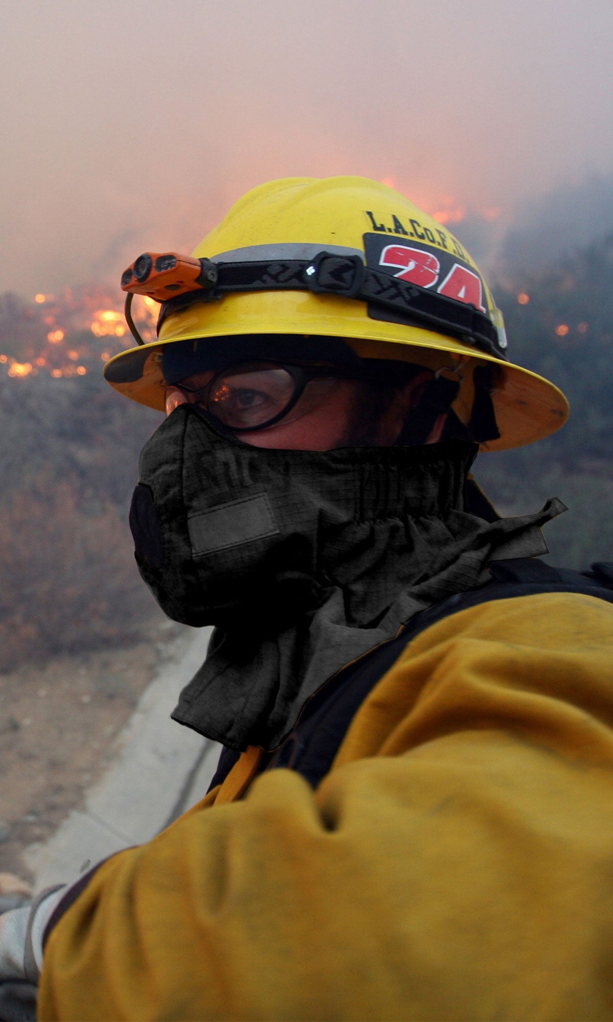 Face Masks & Helmet Shrouds | California | Hot Shield® — Hot Shield